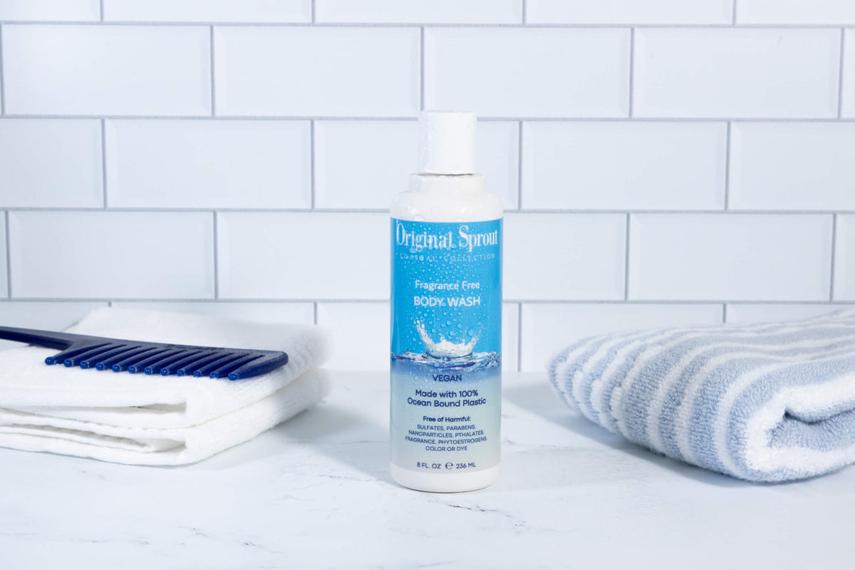 Original Sprout Fragrance-Free Body Wash | Gentle & Vegan ...