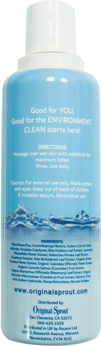 Original Sprout Coastal Collection Fragrance Free Body Wash ...