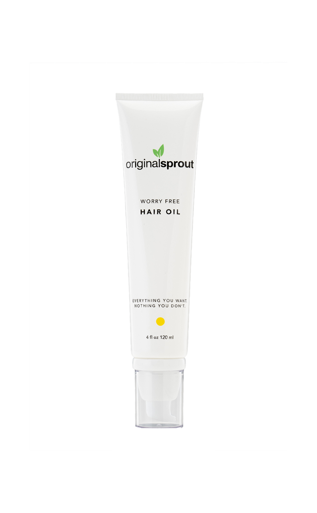 Original Sprout Worry Free Hair Oil | Frizz Control & Shine ...